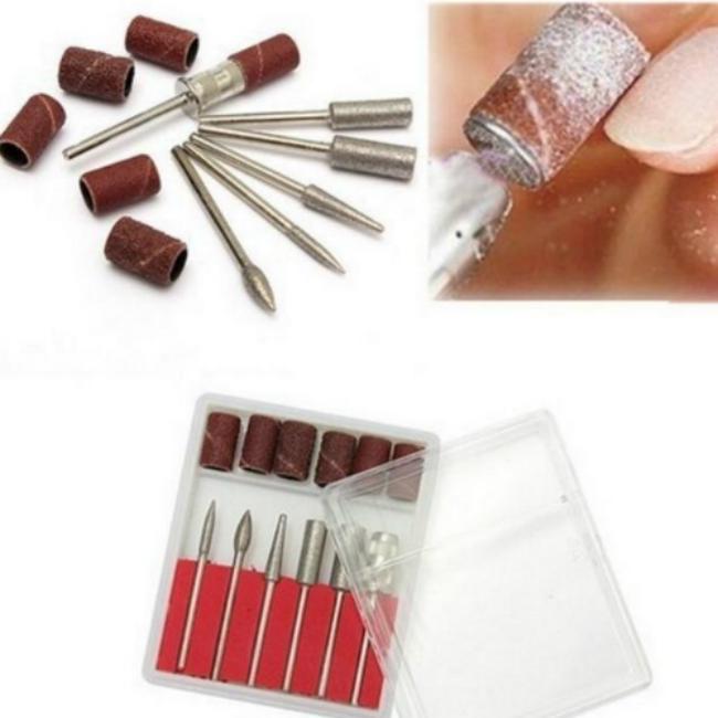 Emery Needle Nail Polisher Special Polishing Head Nail Tool-buy at a ...