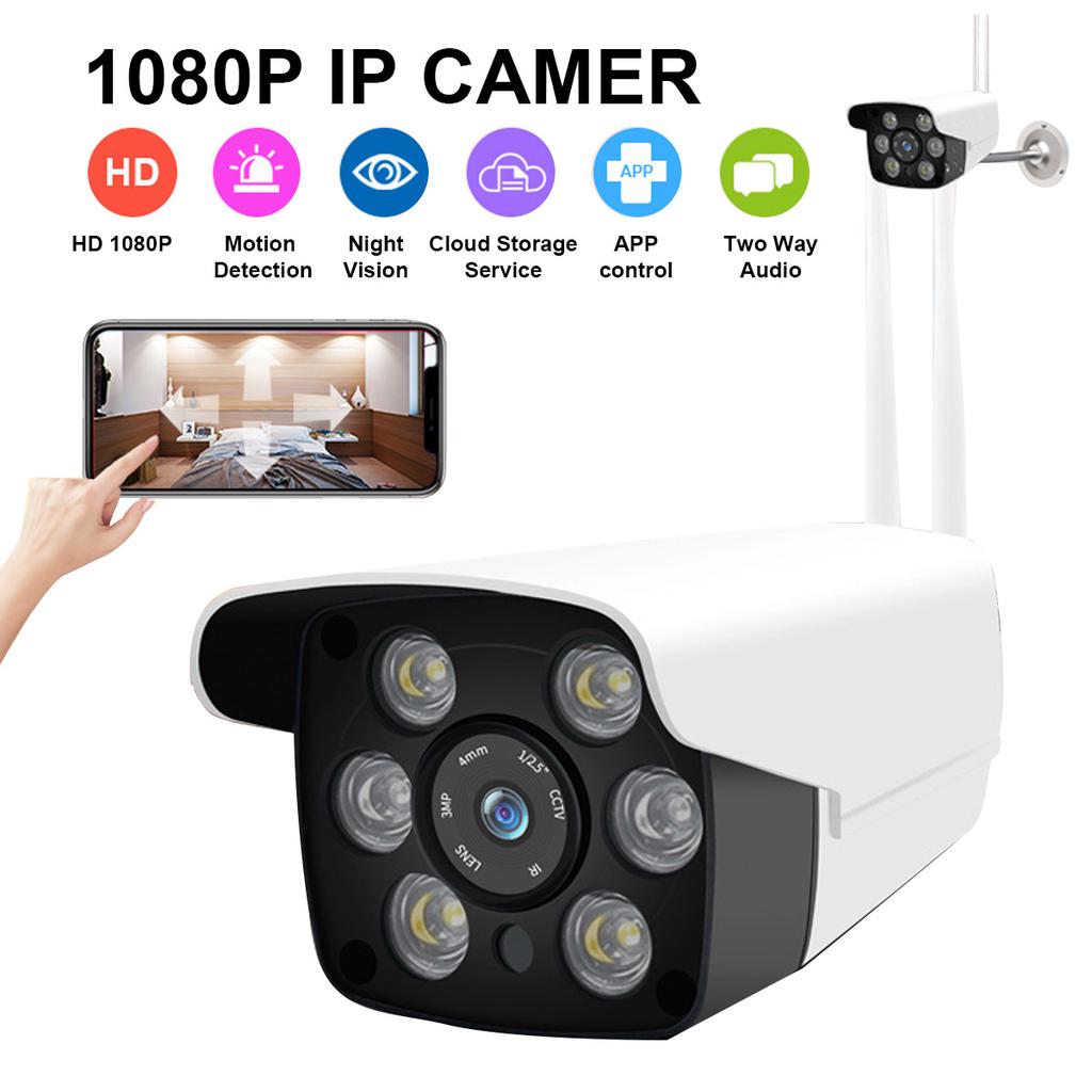 Buy 200W HD 1080P WiFi Security Camera IP66 Waterproof for Outdoor ...