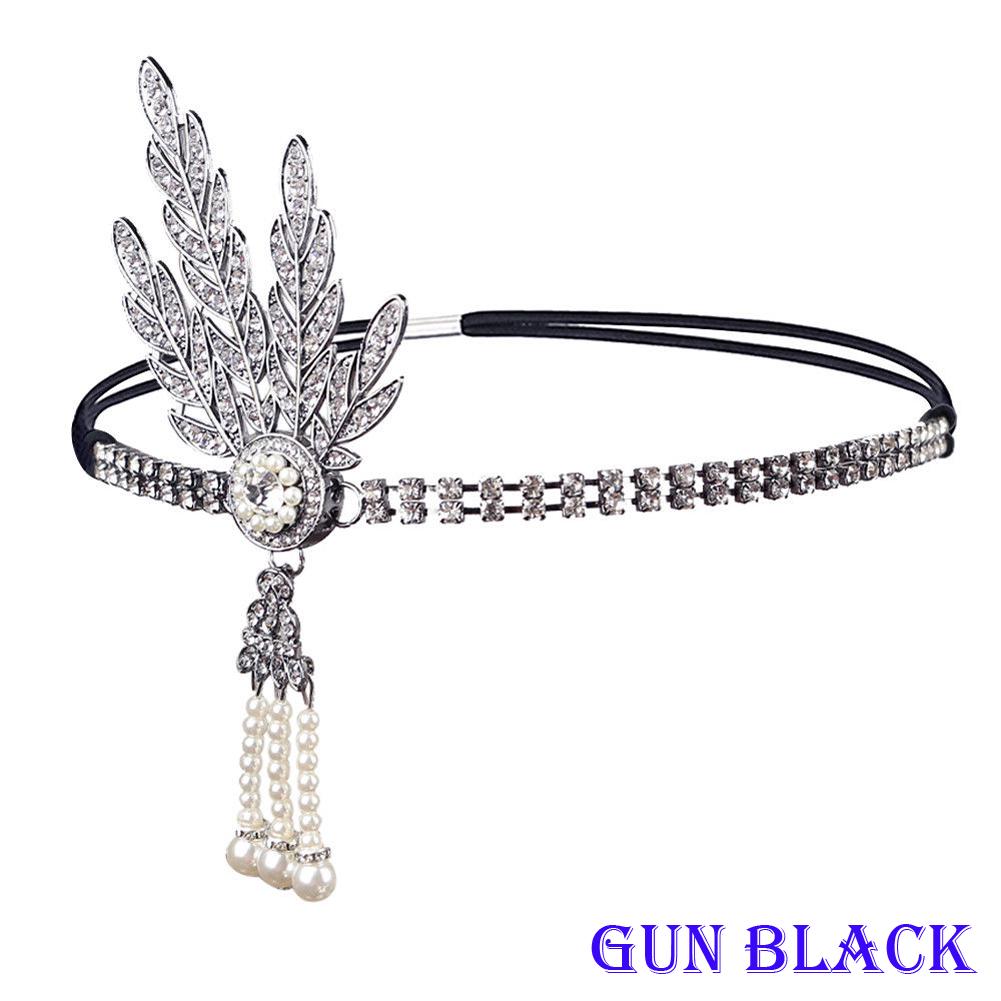 Buy 1920s Flapper Great Gatsby Headband Pearl Charleston Party Bridal