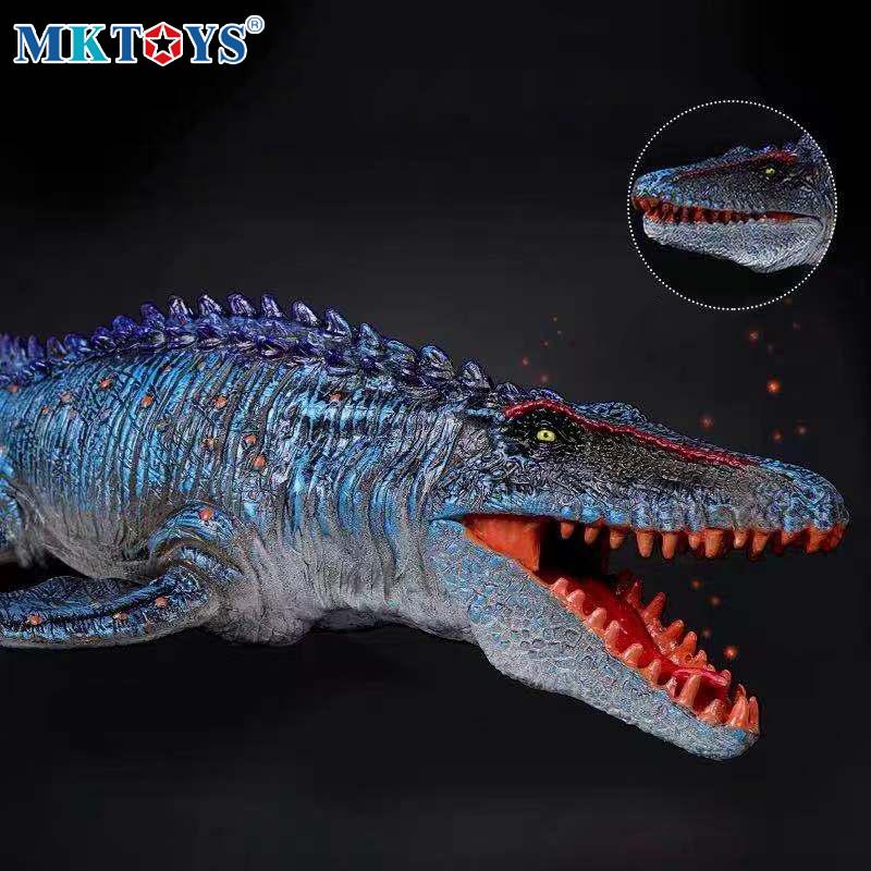 Buy MKTOYS Mosasaurus Dinosaur with Movable Jaw Figurine Jurassic World ...
