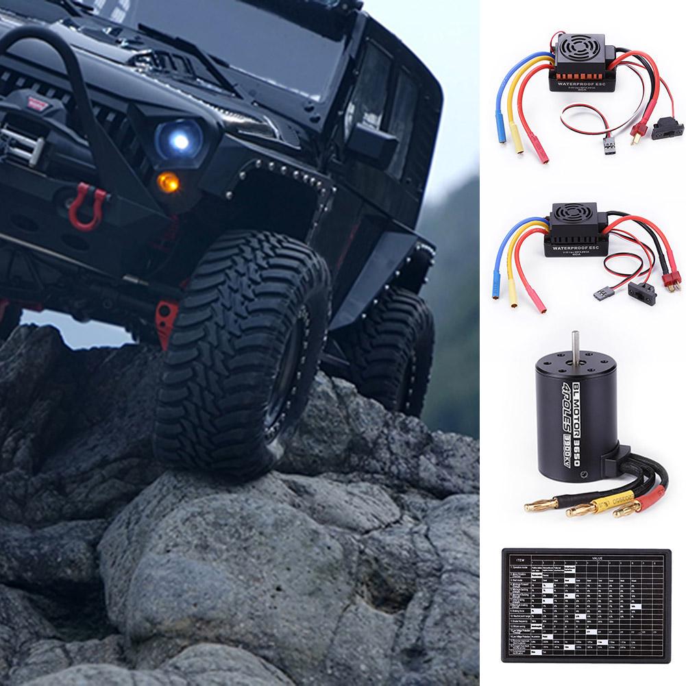 Buy Brushless Motor Waterproof ESC Programming Card for RC Car ...