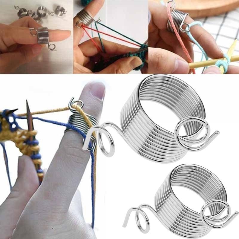 Buy Knitting Sweater Hand Guide Coil Convenient Stainless Steel Wire ...