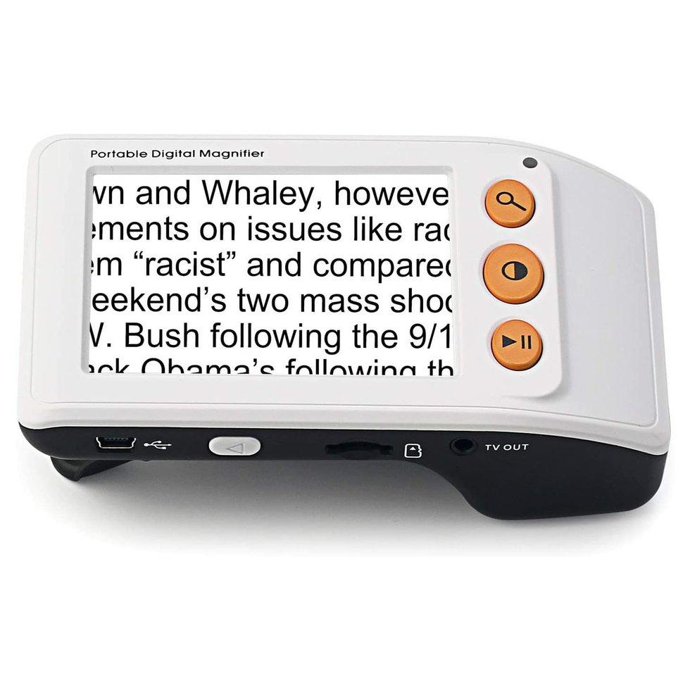 Pearliky Magnifier Electronic Handheld Digital Video Read Aids 3.5 Inch ...