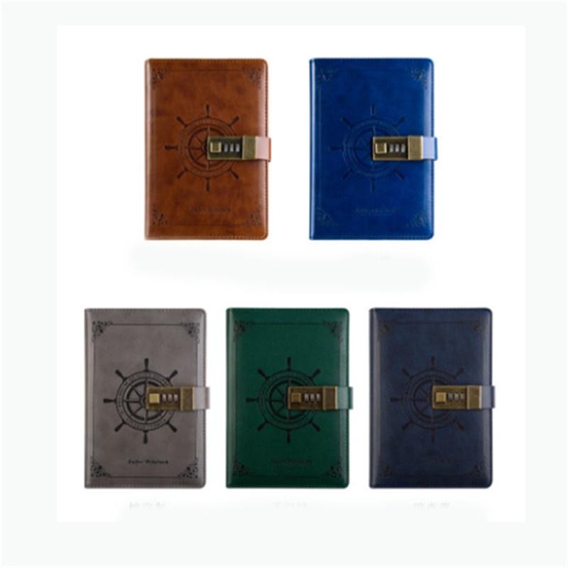 Pirate Ship With Lock Password Retro Journal Student Notebook ...