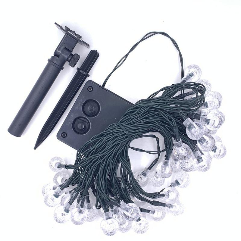 💰Kjøp 200 LEDS 22M Crystal ball Solar Lamp Power LED String Fairy ...