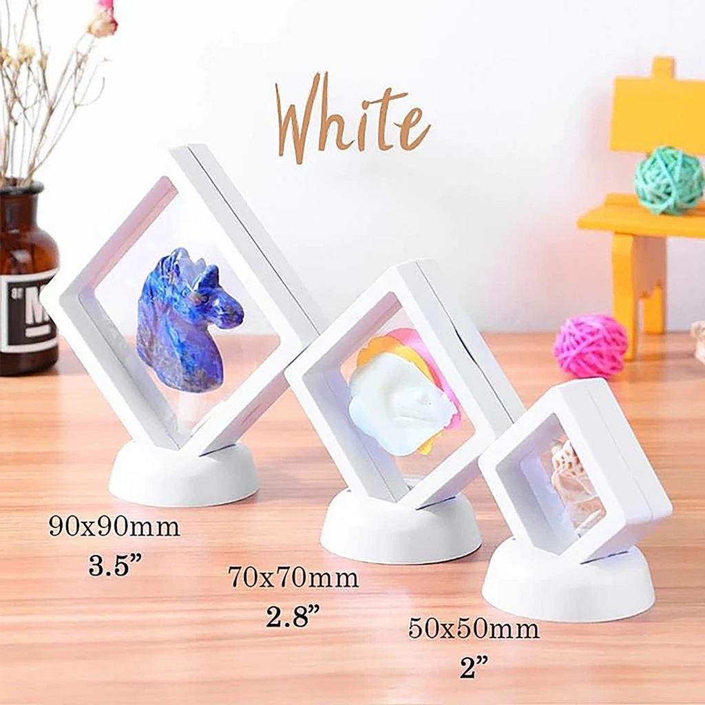 Buy 3D Floating Display Frame Medal Exemplary Poker Chips Pendant Ring ...