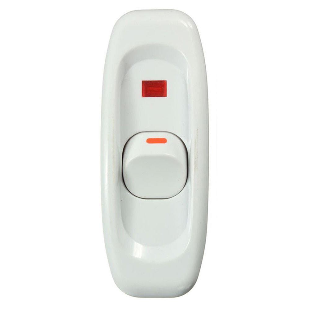 Buy Switch AC 110-250V 10A Inline ON/OFF Table Lamp Desk Light Cord ...