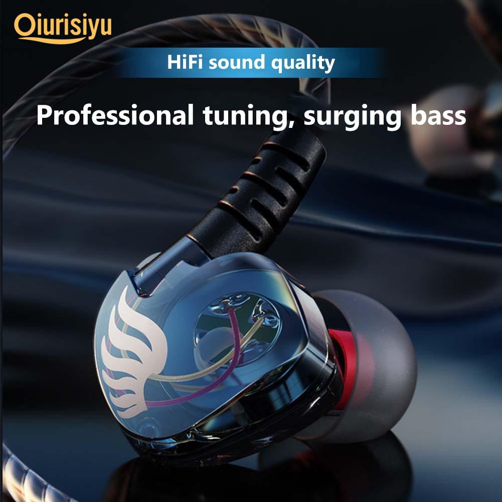 Buy Universal 3.5mm Wired In-Ear HiFi Heavy Bass Earphone at affordable ...