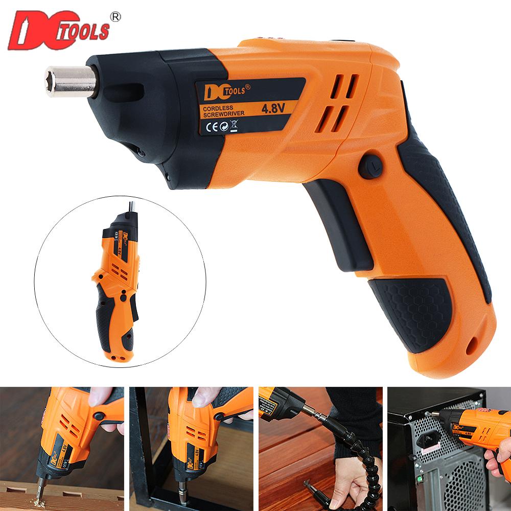 Buy DCTOOLS 47pcs/set 4.8V Cordless Screwdriver with 220V EU Plug ...