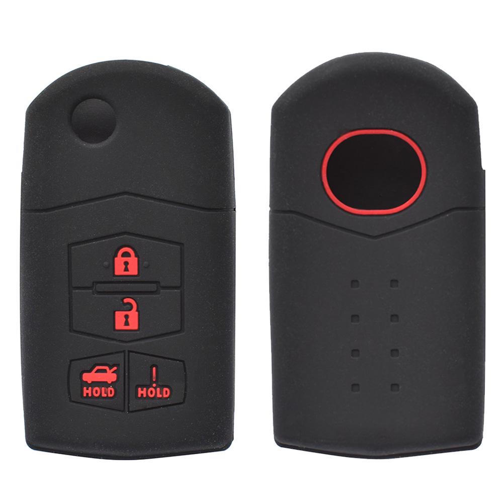 Silicone Car Key Case For Mazda 3 6 RX-8 MX5 MX-5 Miata SPEED3 MPV ...