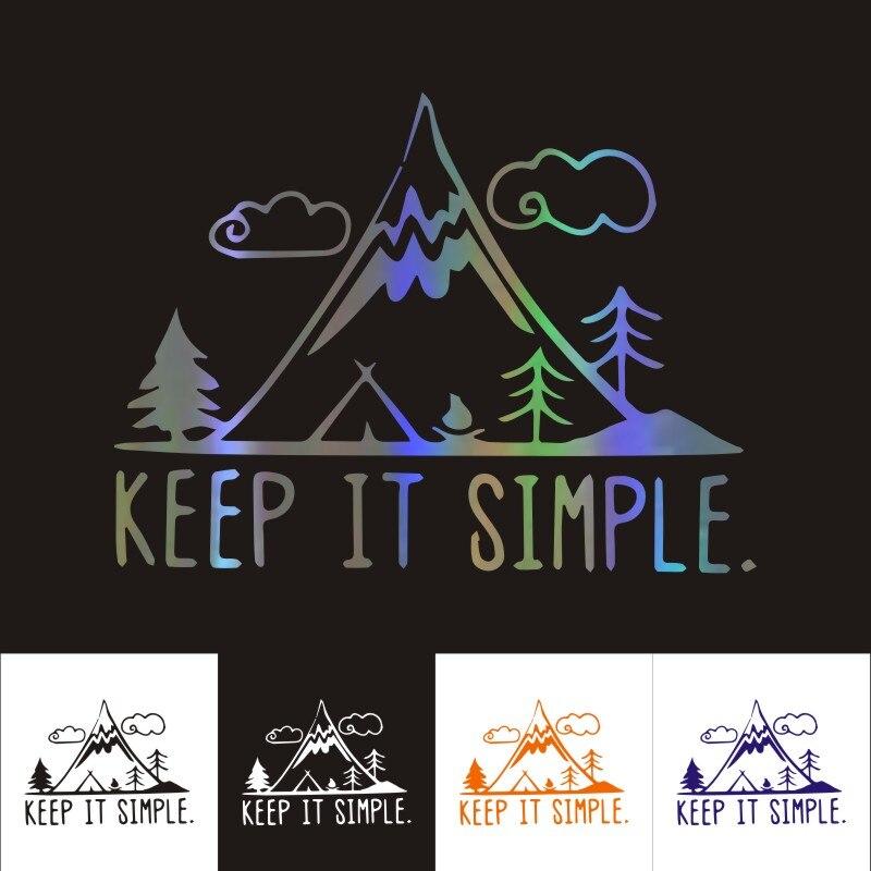 Buy Car Stickers 18CM*13CM Adventure Awaits Pine Tree Car Motorcycles ...