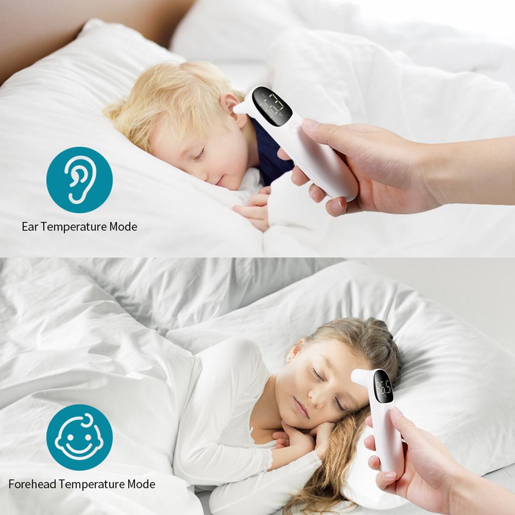 Buy Dual-Mode Infrared Thermometer Non-Contact Forehead And Ear ...