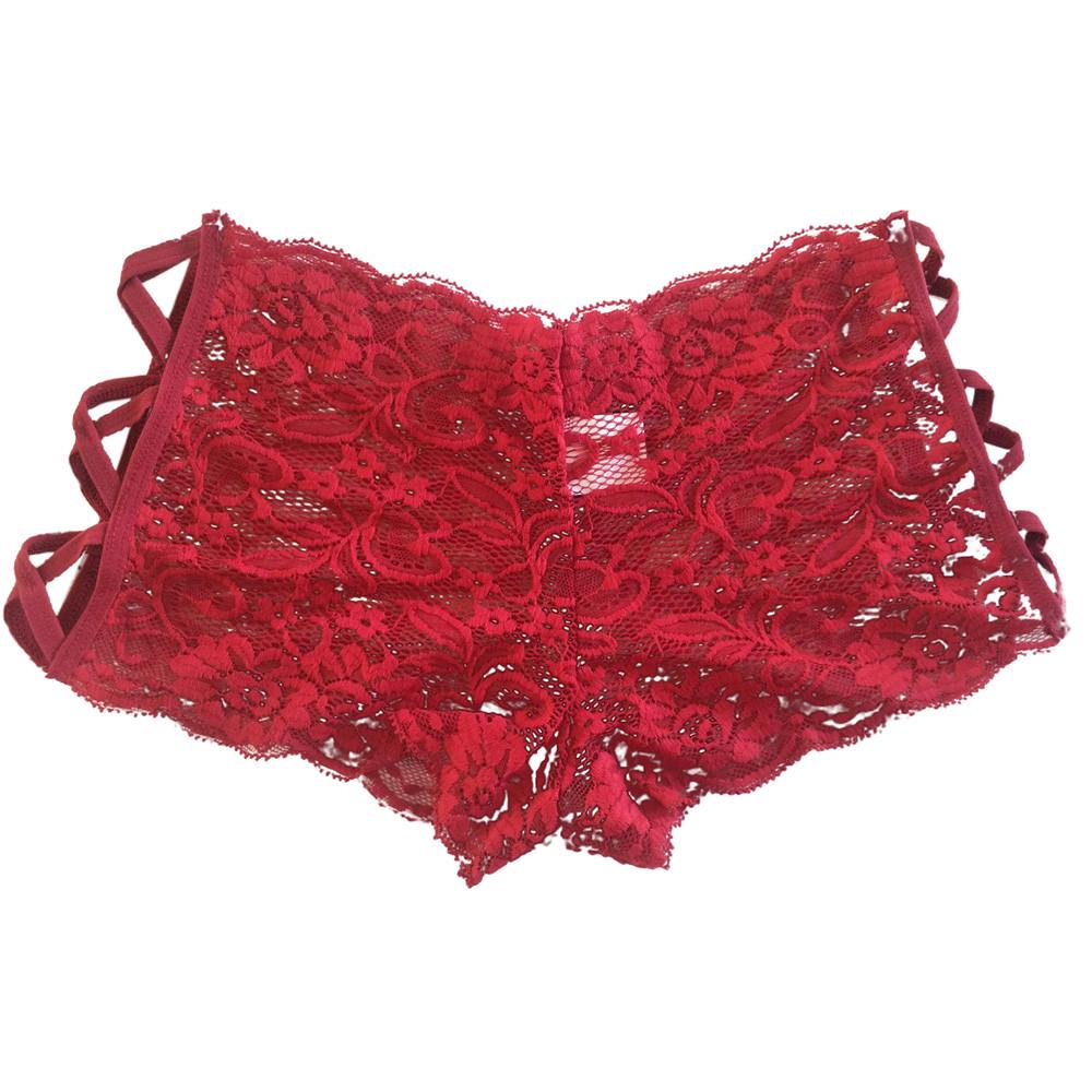 Buy S-XXXL Lingerie Women Sexy Lace Panties G-string Hollow Erotic ...