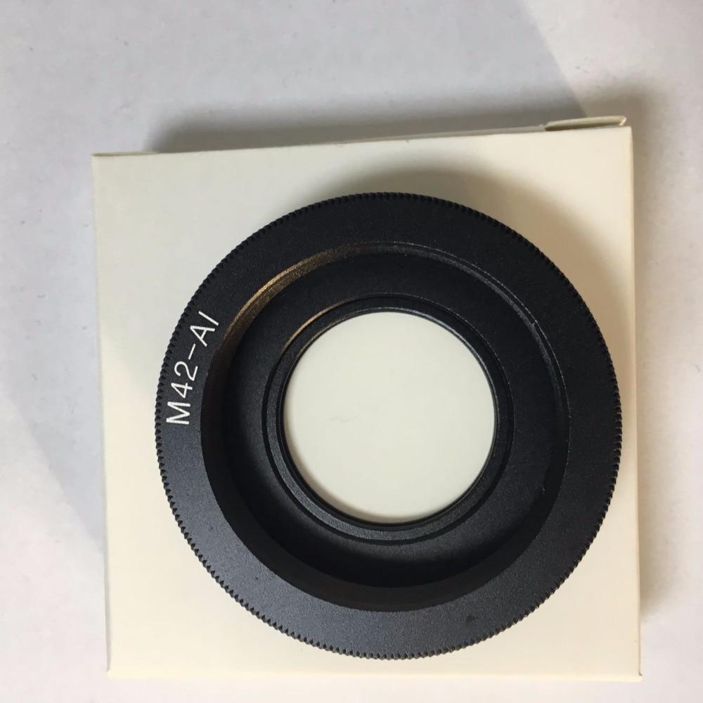 Buy Lens Adapter Ring M42-AI Glass for Nikon Mount with Infinity Focus ...