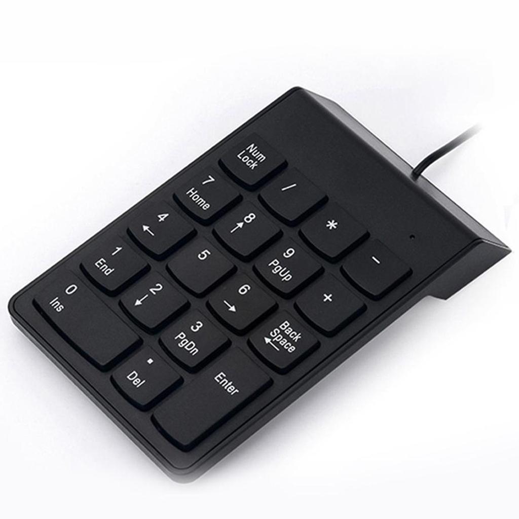 Buy Mini USB 18keys Num Pad Numeric Number Keypad Keyboard for Laptop ...