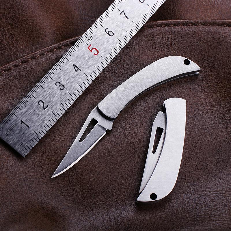 Buy Practical Keychain Keyring Folding Pocket Knife Portable Outdoor ...