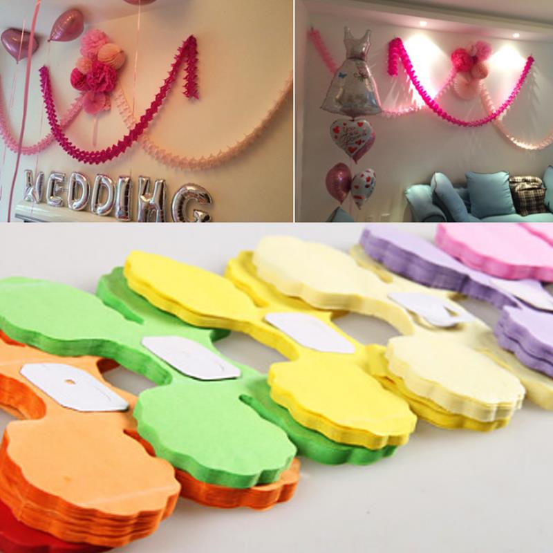 Cheap 1PC Four-leaf Clover Paper Flower Wedding Scene Wedding Room ...