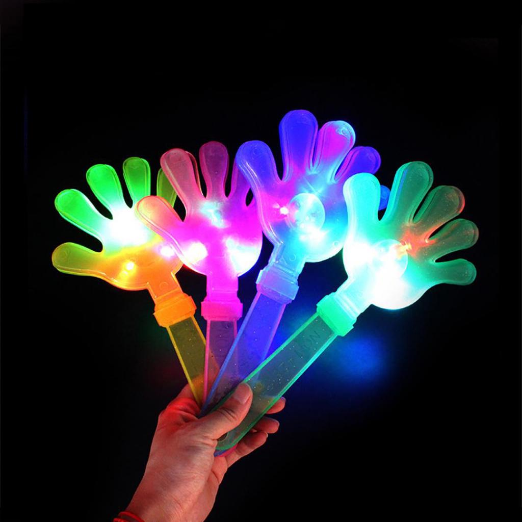 Cheap 24cm Portable Palm Shape Plastic Luminous Pat Light Up Party ...