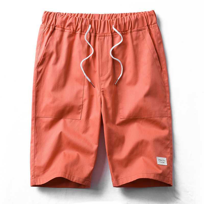 Buy Summer Cotton Washed Five -Point Pants Men 'S Overalls Shorts Men ...