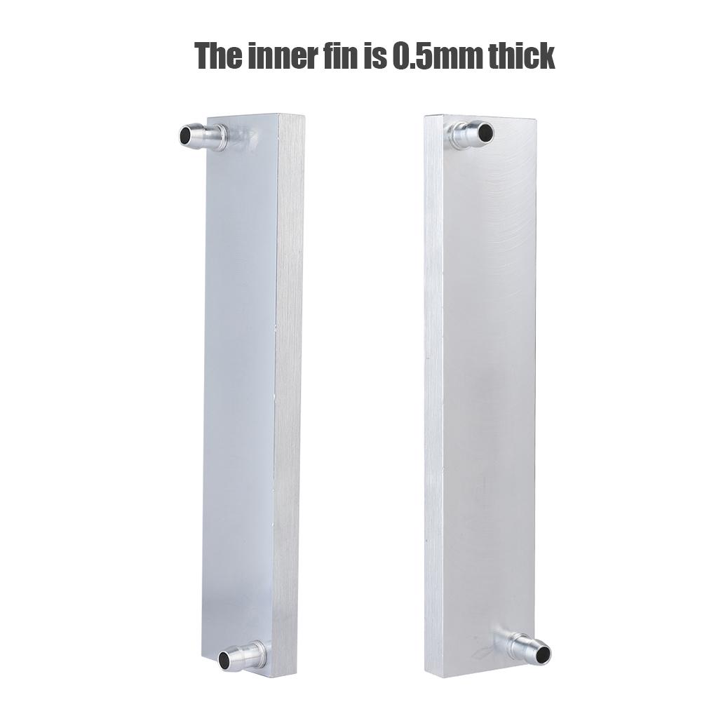 Buy Water Cooling Block Aluminum Alloy Heat Sink Cooling Liquid Cooler ...