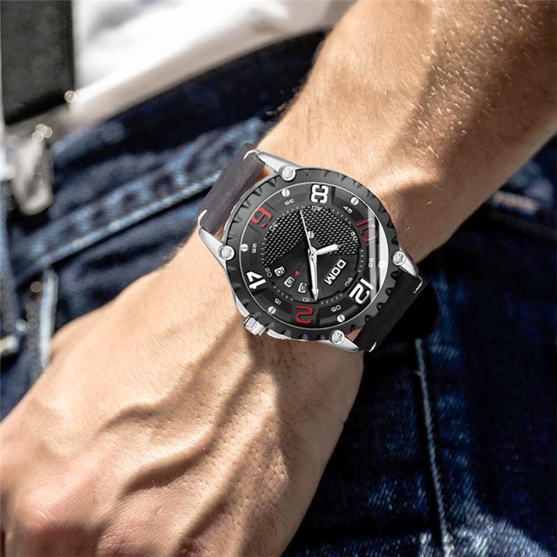 Buy Trendy Dom Uhr Manner Mode Sport Quarz Uhr Herren Uhren Top Brand ...
