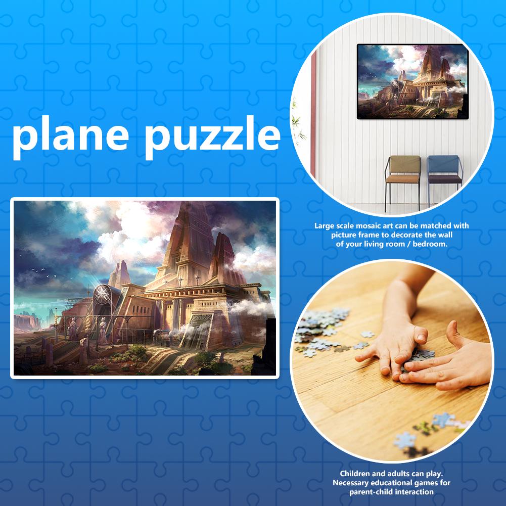 Satın alın 1000pcs DIY Jigsaw Eternal Tower Puzzle Toys Kids Adults ...