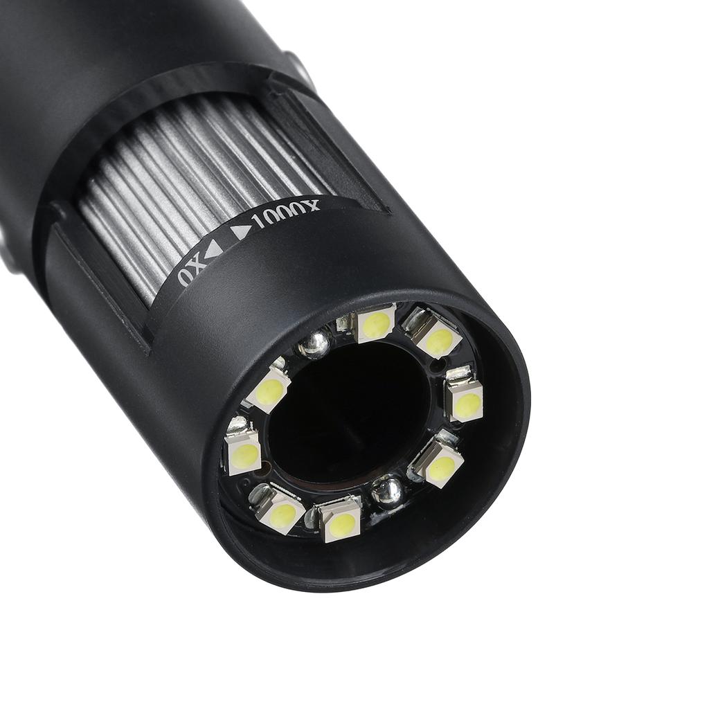 Buy 1000X Portable 8 LED Light Dimmer Hand Held Computers Endoscope ...