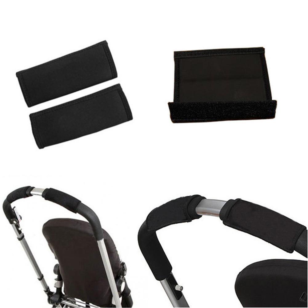 Buy New Baby Black Pram Stroller Carriage Front Handle Bumper Bar Cover ...