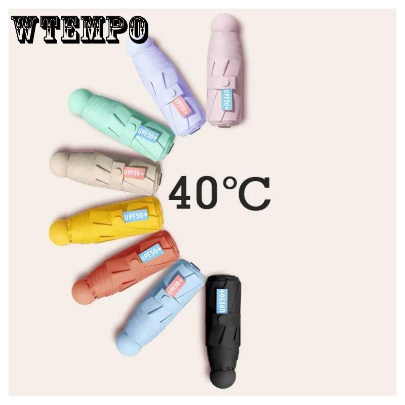 Buy Mini Ultra-light UV Protection Sunscreen Sun Umbrella Pocket ...