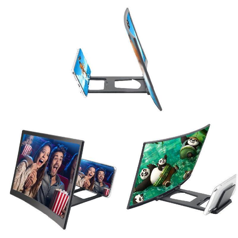 Buy Video Mobile Stand Screen HD Phone Inch 12 Magnifier Amplifier for ...
