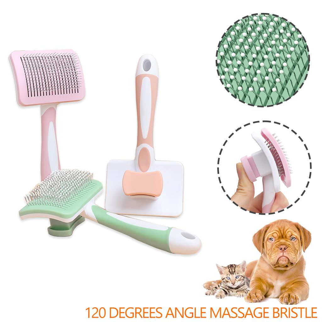 Buy NOBITA PET HOME Pet Comb Dog Comb Self-Cleaning Comb Cat Comb Cat ...