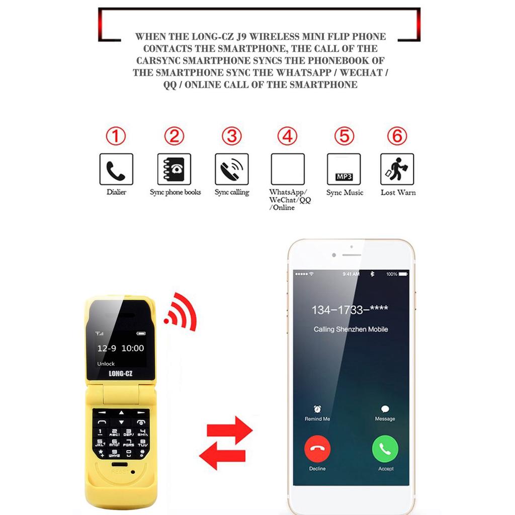 Buy QZ P130.J9 Smart Phone Mini Mobile Dual Card Pocket Portable Cell ...