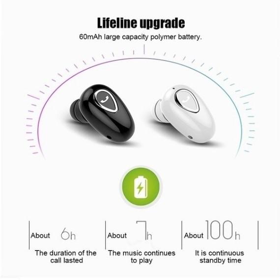Buy New Wireless Bluetooth Earphone Mini Invisible In-Ear Sports ...