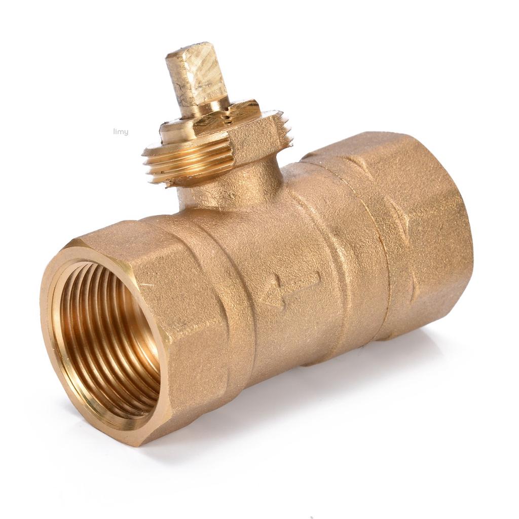 Buy Peigu New Brass G3/4" DN20 3/4 Inch 2 Way 220V Control Motorized Electrical Ball Valve at ...
