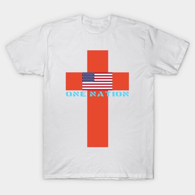 Buy T Shirt Women One Nation Harajuku Print Kawaii Tshirt Summer Short ...