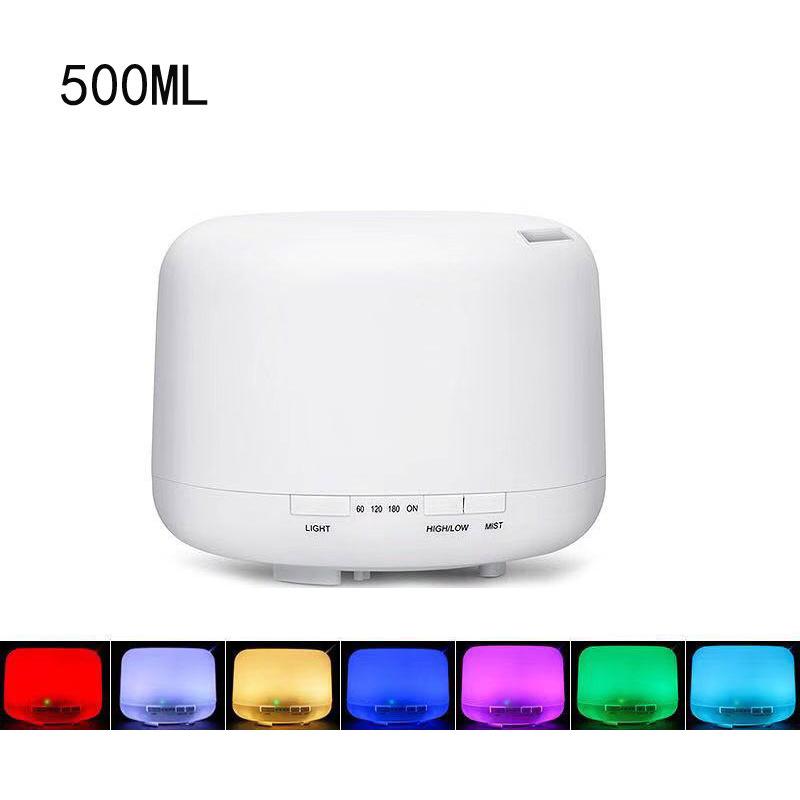 Buy 500ML Electric Air Diffuser Aroma Oil Humidifier LED Light Home ...