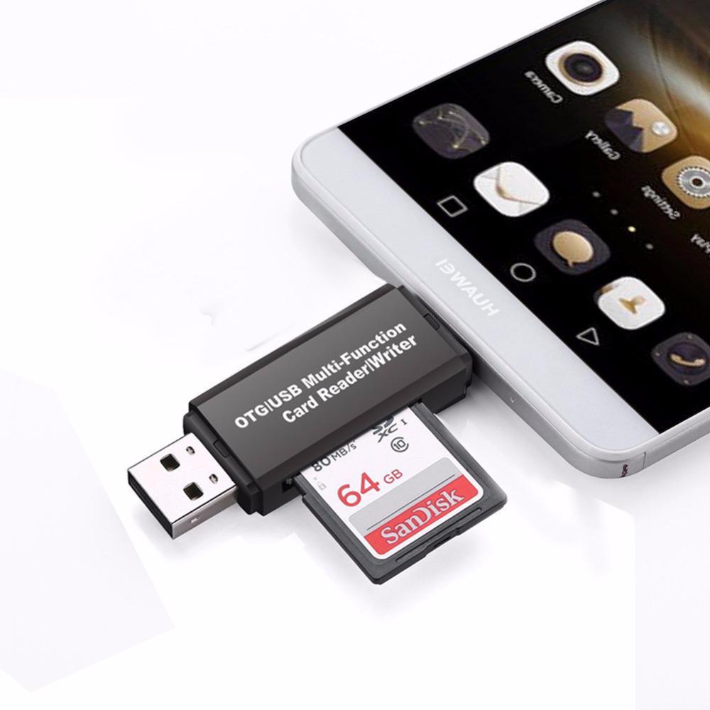 Buy Centechi Micro USB OTG To USB 2.0 Adapter SD Card Reader For ...