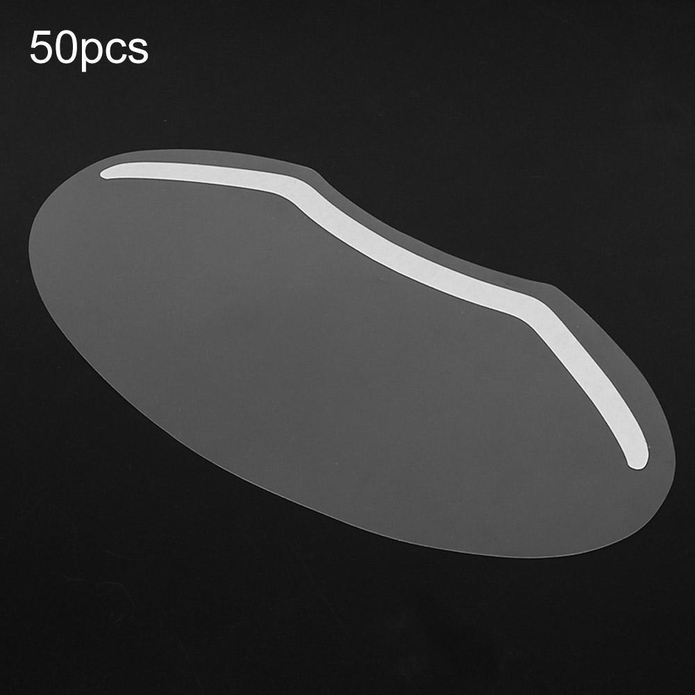 50pcs Transparent Professional Eye Protector Hair Face Cover Face Mask ...