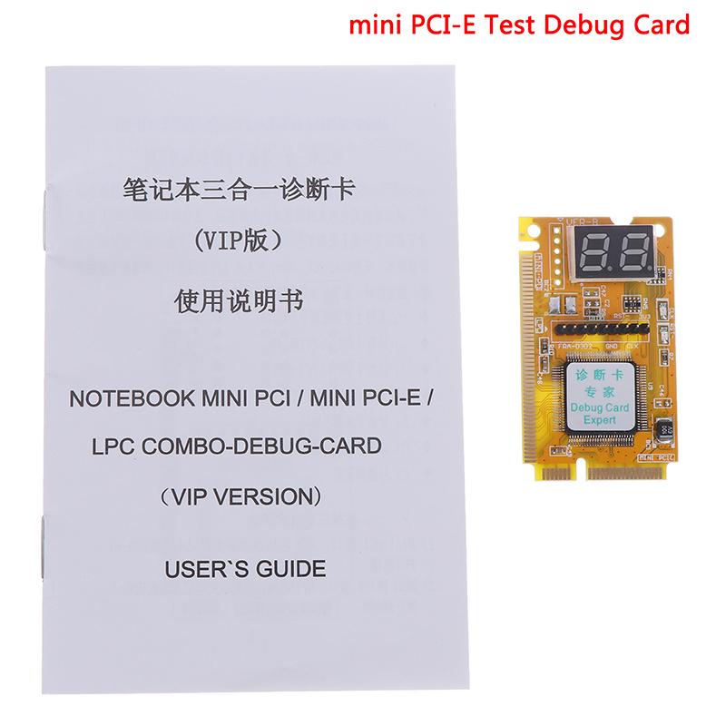 Buy 1Pcs Mini Pci-E Pc Laptop Diagnostic Post Test Debug Card + Lpc ...
