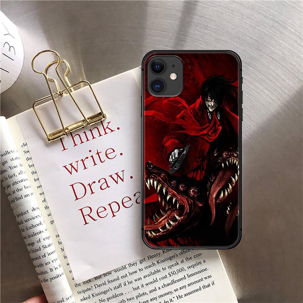 Hellsing Alucard Anime Handyhülle für iPhone Samsung Galaxy Xiaomi Mi ...