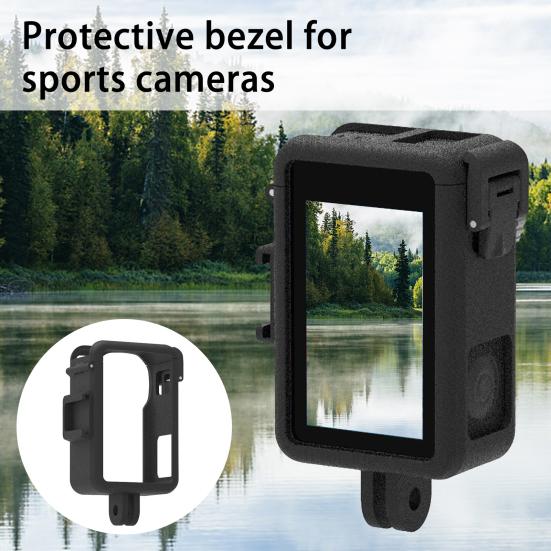 Satın alın Action Camera Frame Anti-shock Dirt-resistant ABS Convenient ...