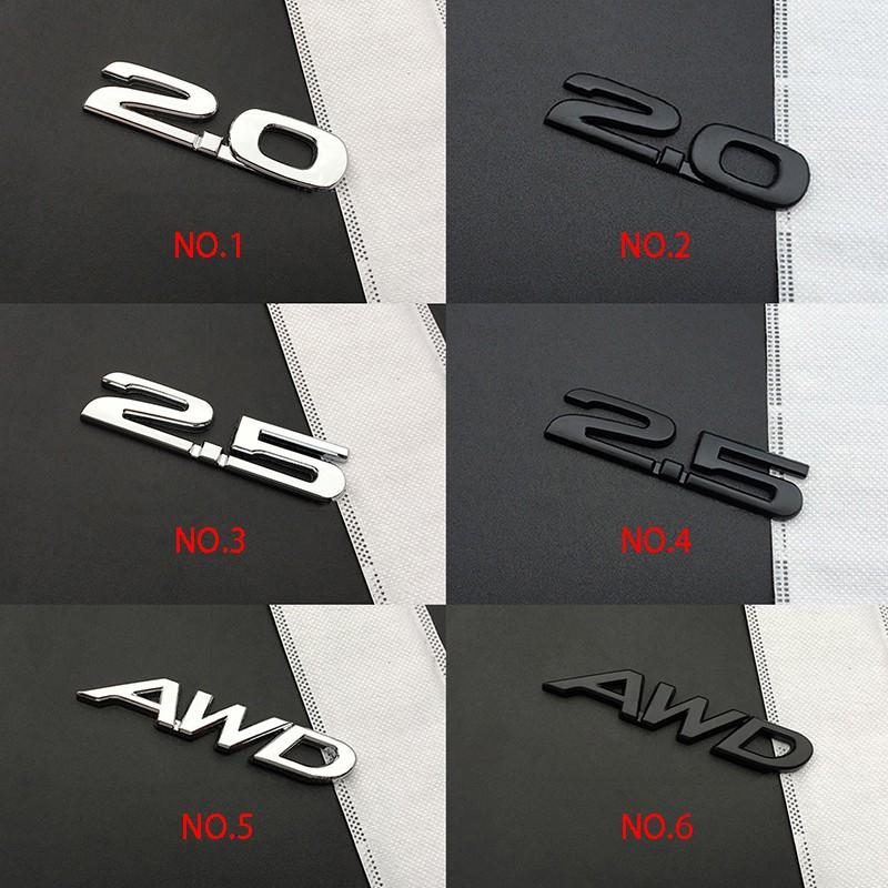 Cheap Modified Letter 2.0 2.5 AWD 2.0S MPS Axela Atenza Metal Car ...