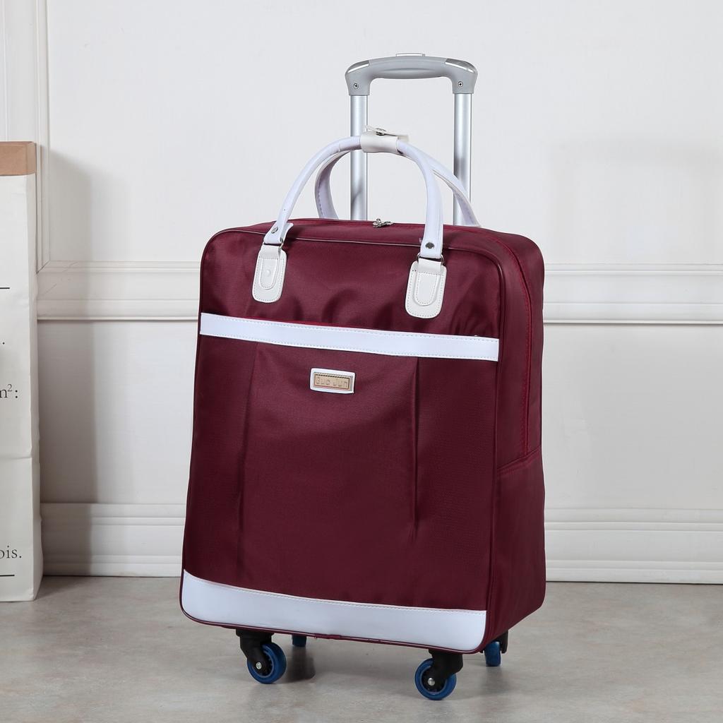 Cheap Rolling Wheeled Duffle Bag Light Weight Trolley Travel Suitcase ...