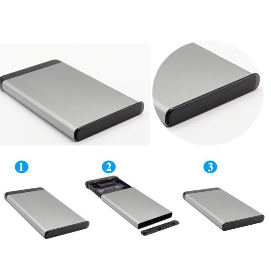 Buy 3 Internal Hard Drives 2.5inch SATA Hard SSD HDD Disk Case External ...