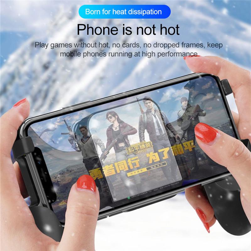 Buy S-03 Mobile Phone Cooler Handle Phone Radiator Gamepad Controller ...