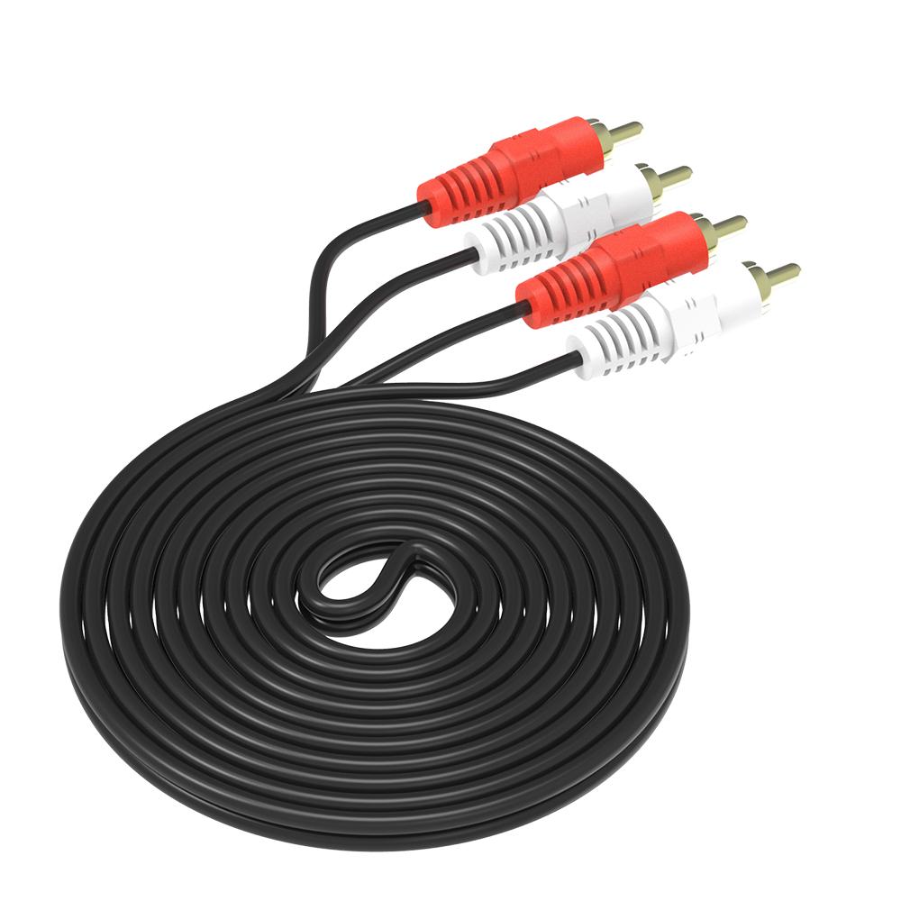 Buy 2RCA Male To 2 RCA Male Cable RCA Audio Cable AV Cable 1.5M 3M 5M ...