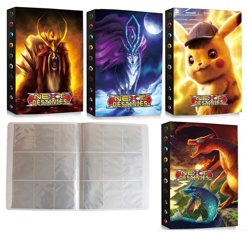 Buy 432Pcs Game Card Holder Collection Folder Kid Cool Gift Pokemon ...