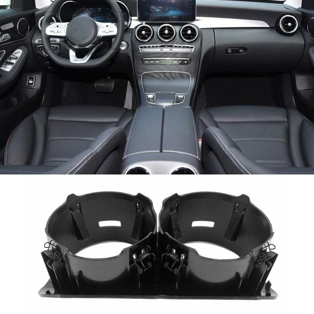 Buy Vehicle Front Console Insert Frame Water Cup Holder for Mercedes ...