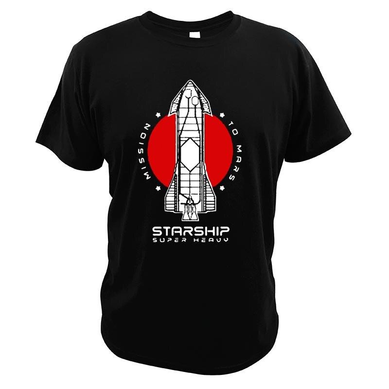 Buy Starship SN15 Launch T-Shirt SpaceX Rocket To Mars Mission Men ...