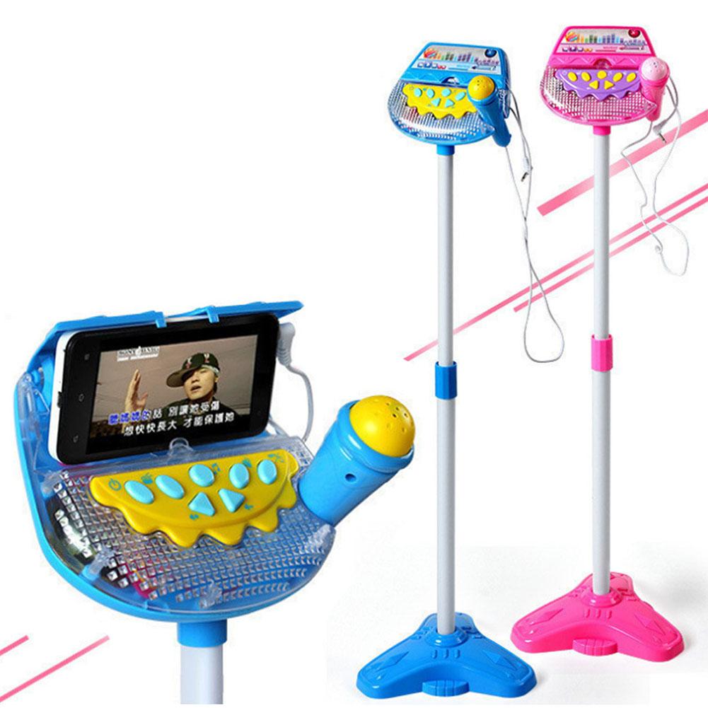 Cheap Kids Standing Microphone Musical Toy Karaoke Machine Sing Toy ...
